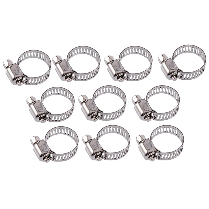 10pcs Stainless Steel Drive Hose Clamp Tri Clamp A... – Grandado