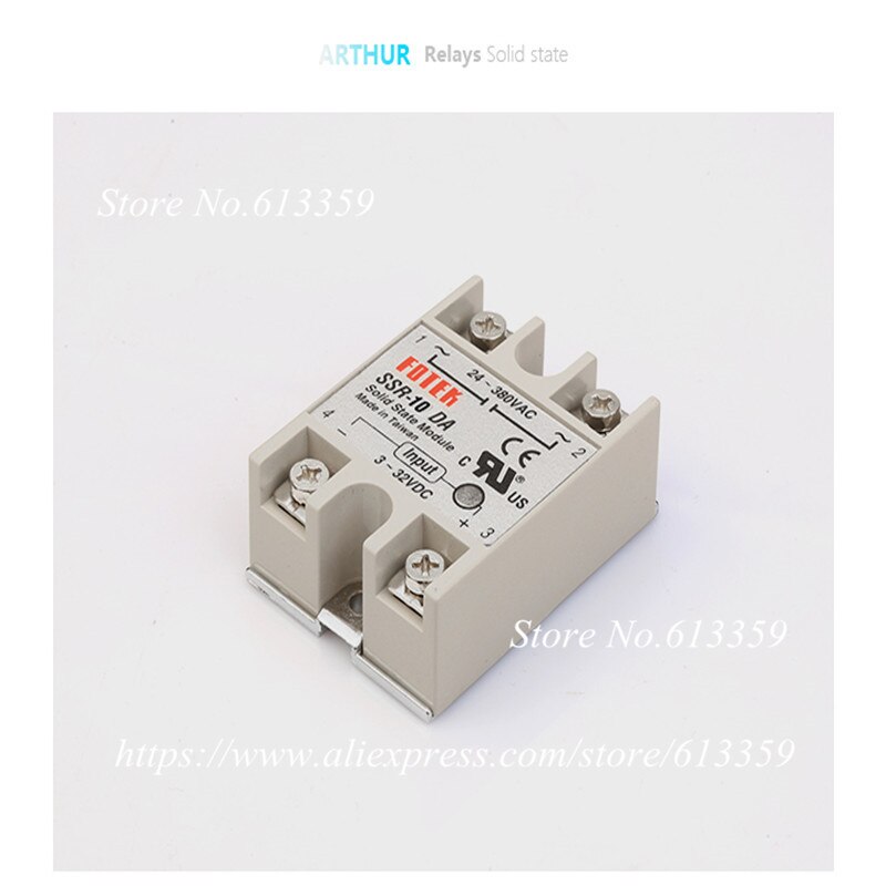 10 pcs SSR-10DA FOTEK Single-Phase Solid State Rel... – Grandado