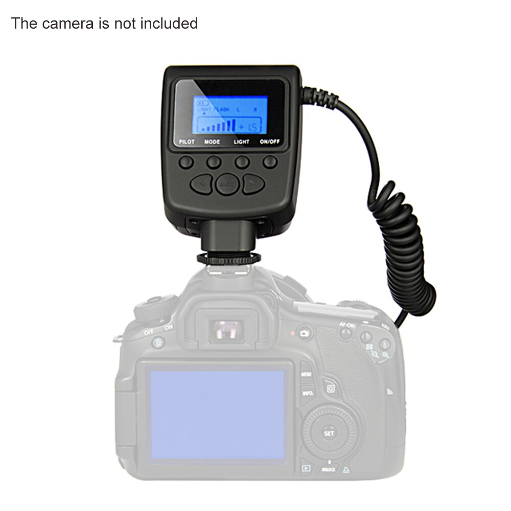 Andoer RF-550D Macro 48 LED Ring Flash Light LCD D... – Vicedeal