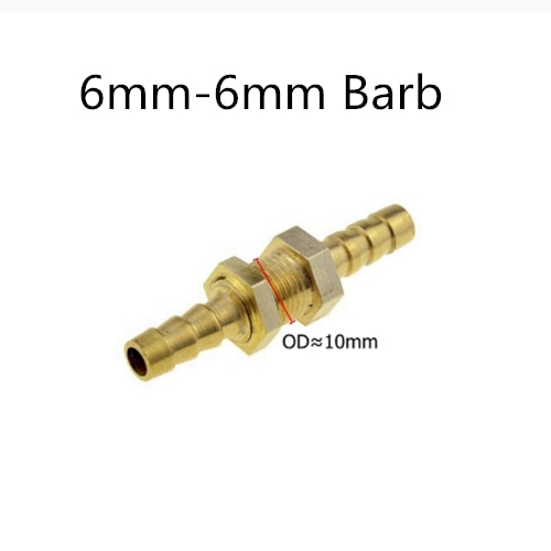 Brass Straight Bulkhead Equal 6mm 8mm 10mm 12mm Ba... – Grandado