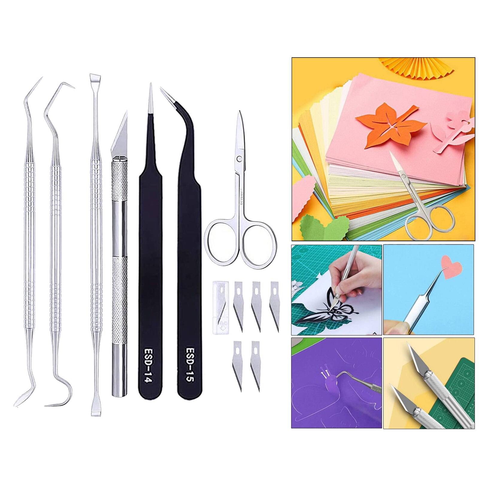 7Pcs Complete Craft Vinyl Weeding Tool Kit Weeder ... – Grandado