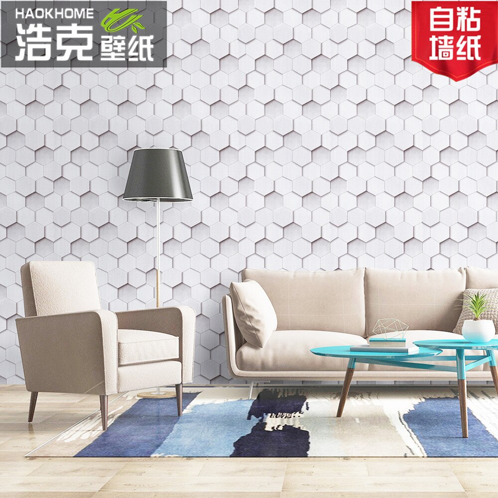 Modern geometric pattern of waterproof PVC self-ad... – Grandado