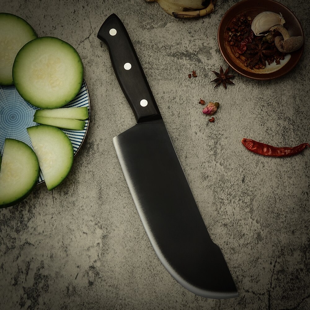 Qing 8 Inch Chef Knife Stainless Steel Full Tang S... – Grandado
