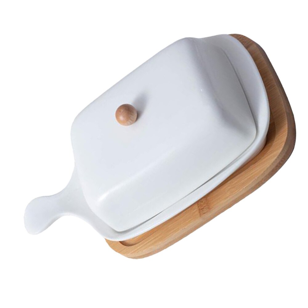 1Pc Butter Platte mit Deckel Kreative Keramik Tell... – Vicedeal