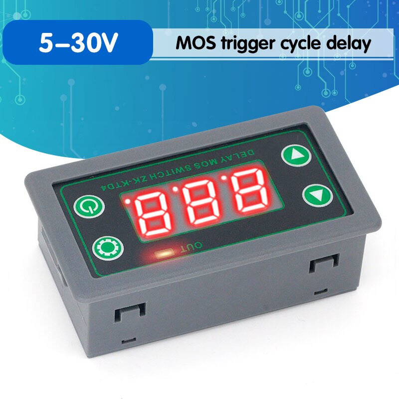 ZK-KTD4 Mos Schakelaar Cyclus Timing Vertraging Mo... – Vicedeal