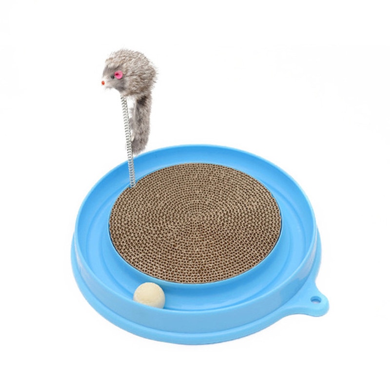 PET Bergan Turbo Scratcher Cat Toy With Mouse Hand... – Grandado