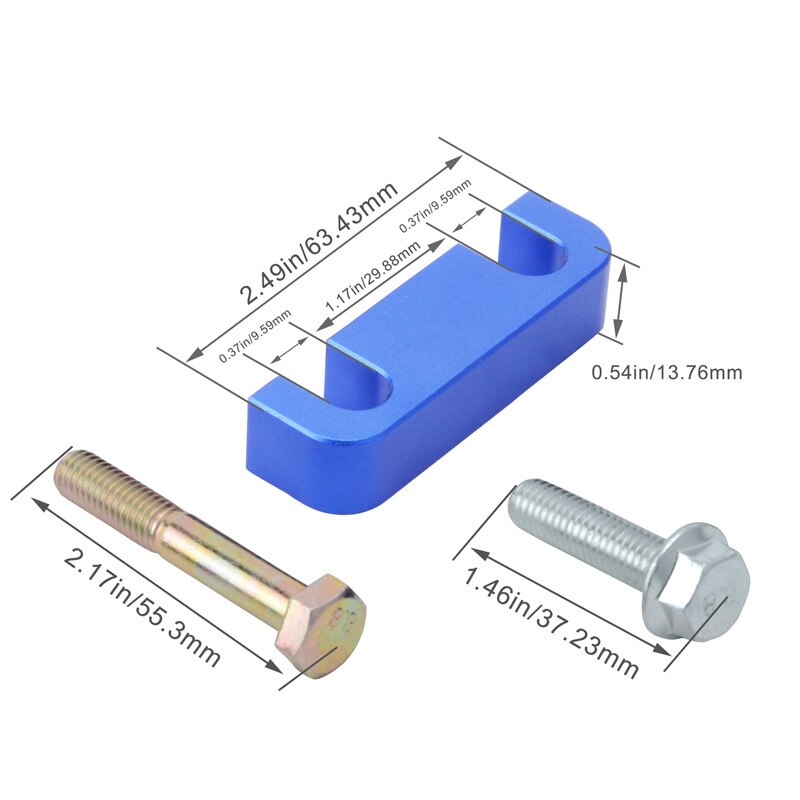 ESPEEDER Durama Diesel Aluminum Fuel Filter Spacer... – Grandado