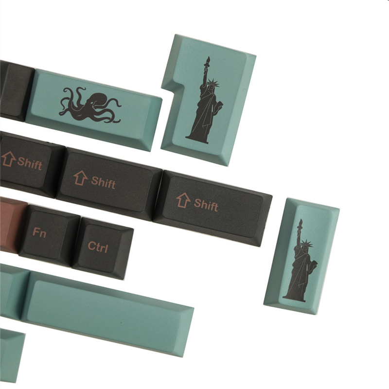 GMK Copper Theme Keycap 142 Keys Set PBT Sublimati... – Grandado