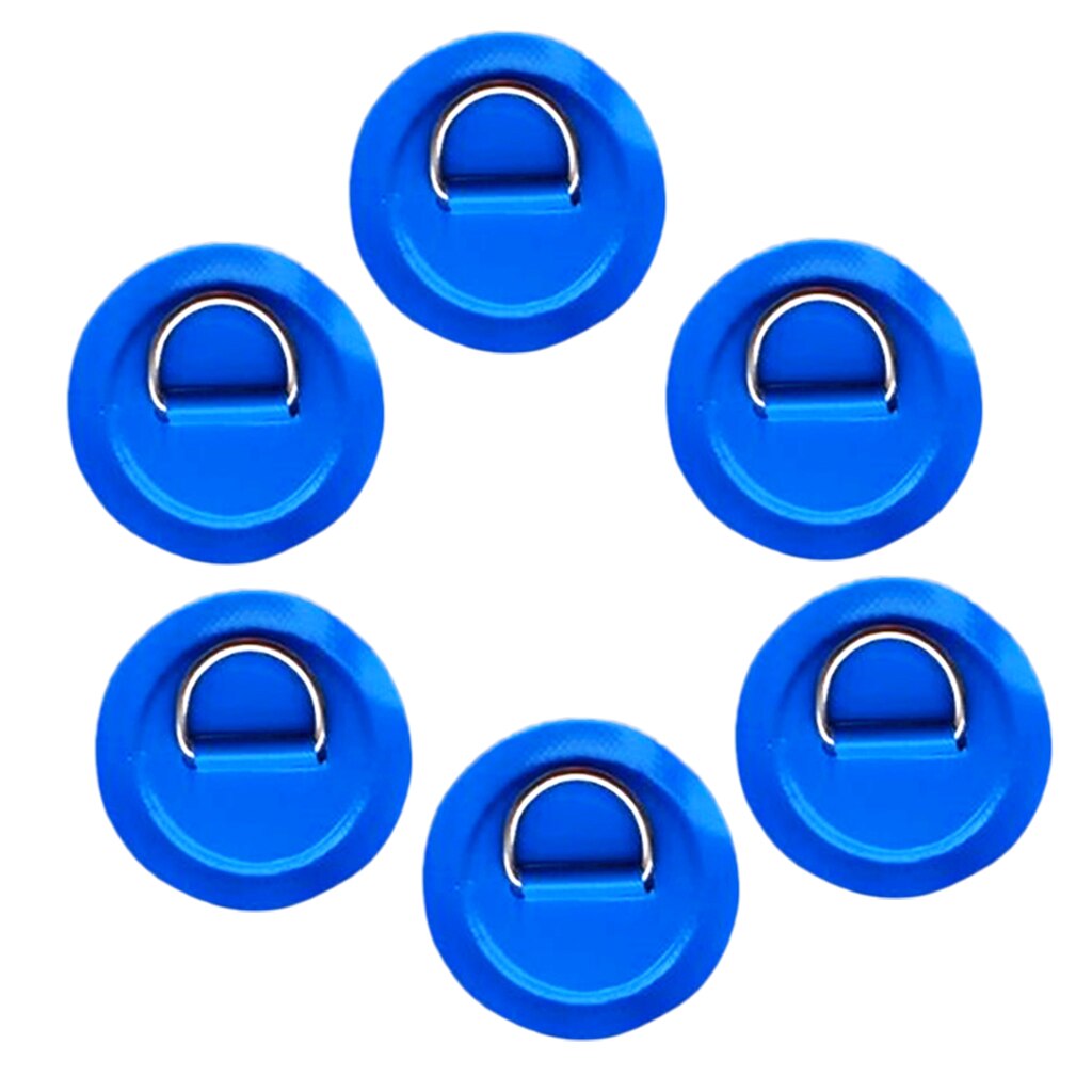 6 pcs/set 3.15' 316 Stainless Steel D Ring Pad/Pat... – Grandado