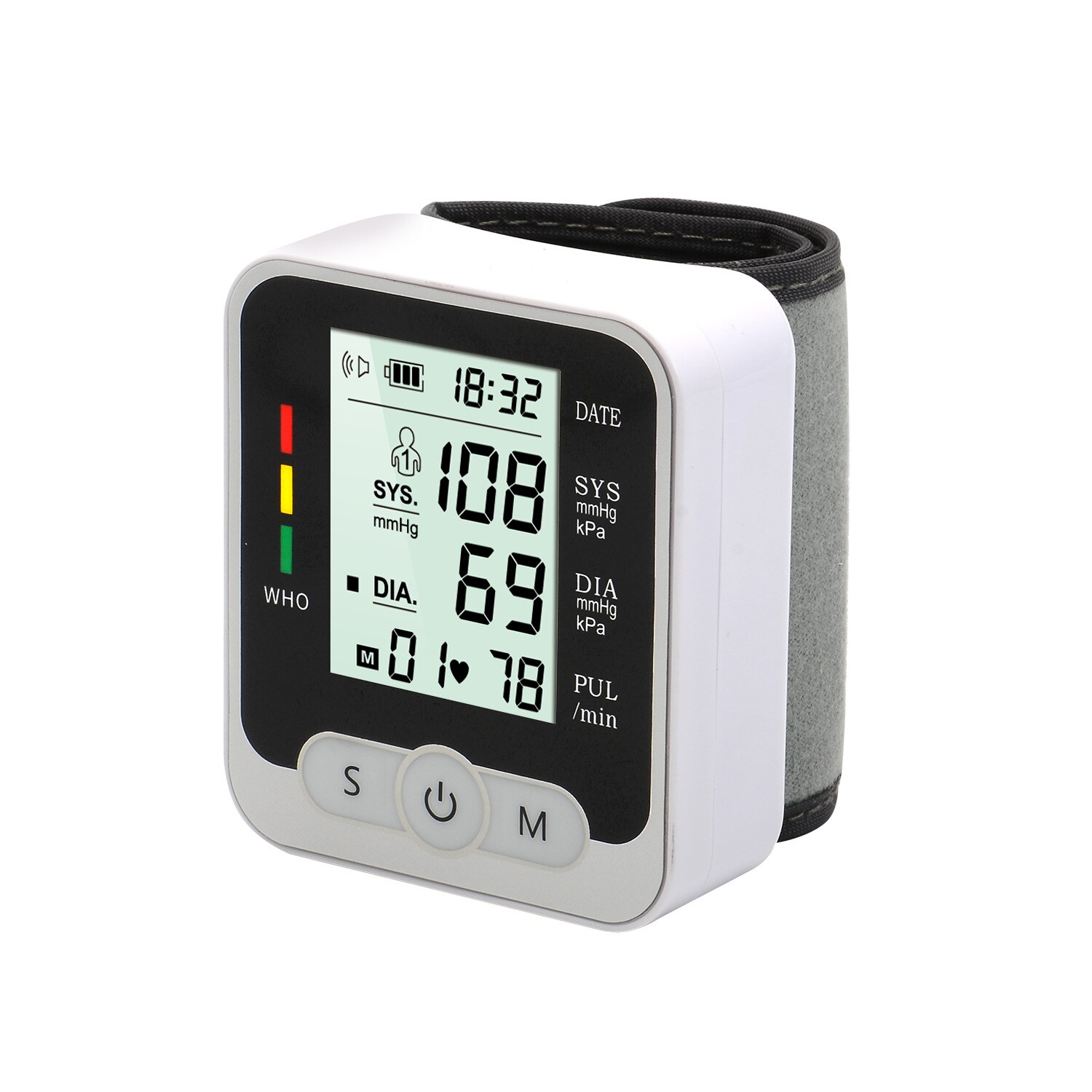 LCD Display Upper Arm Automatic Digital Blood Pres... – Vicedeal