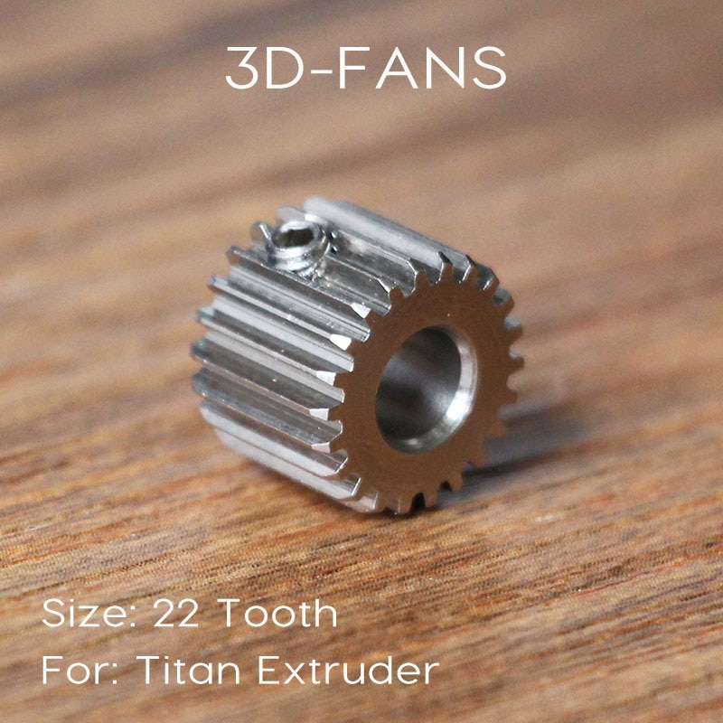 1Pcs E3D Titan Extruder Gear 22 Tooth Modulus 0.5 ... – Grandado