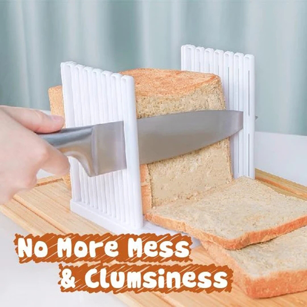Cutting Kitchen Tool Bread Slicer Toast Cutter Wit... – Grandado