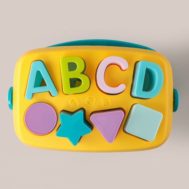 Baby Color Shape Match Toy ABC Alphabet Teaching B... – Grandado