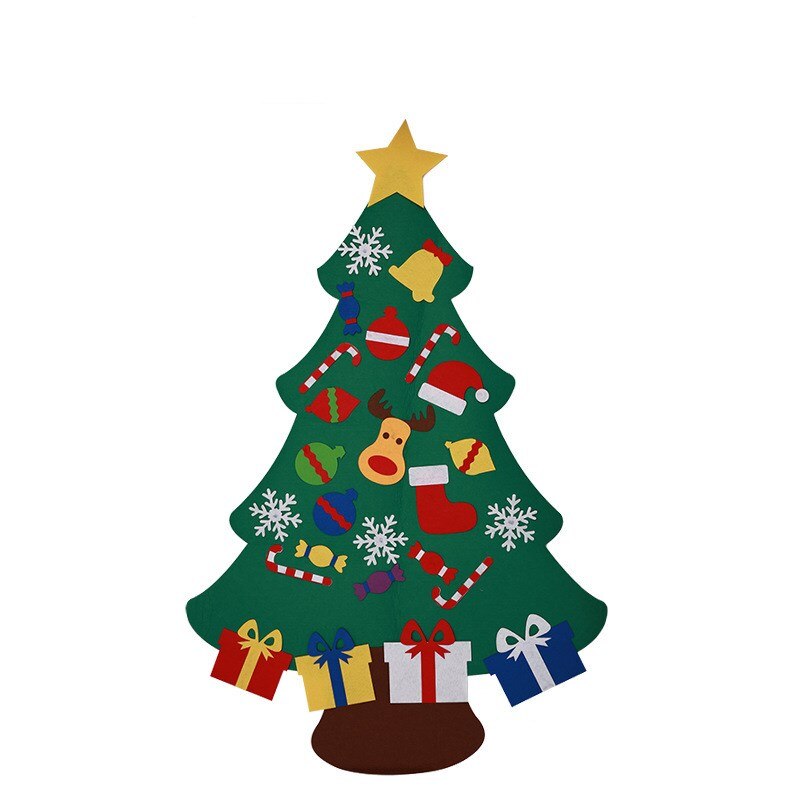 Christmas Tree Diy Toys Felt Handmade Three-Dimens... – Grandado