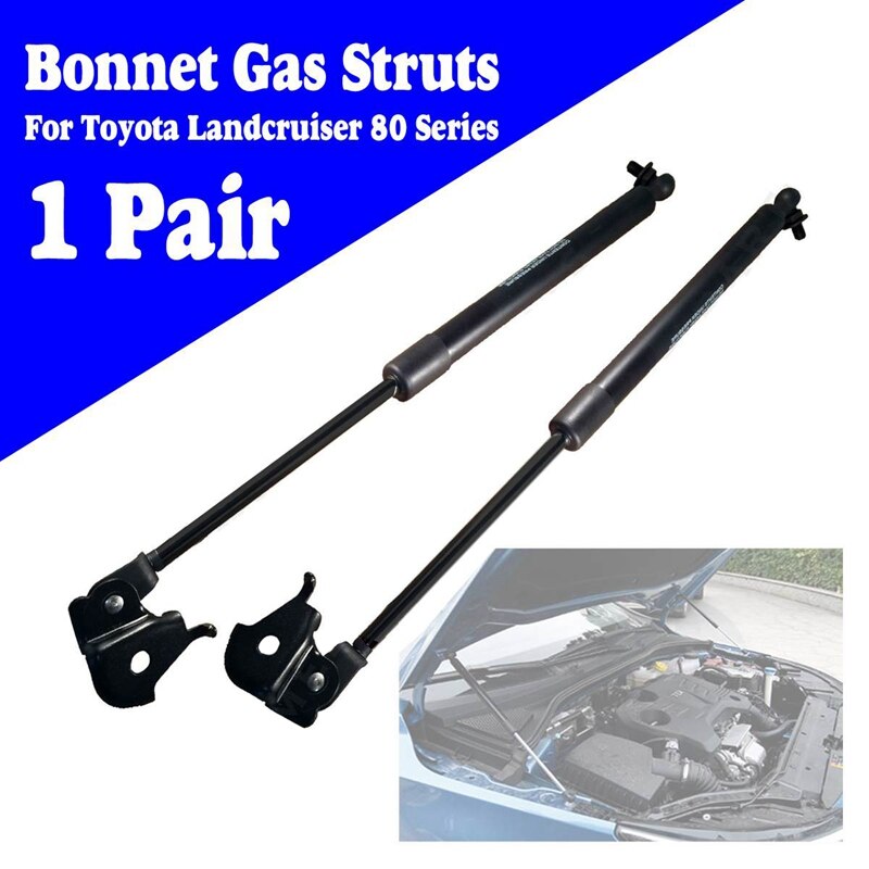 Front Bonnet Gas Struts Shock Hood Lift Support fo... – Grandado