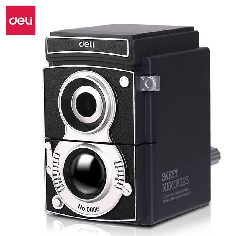 DELI Rotary pencil sharpener pencil cutter Camera ... – Grandado