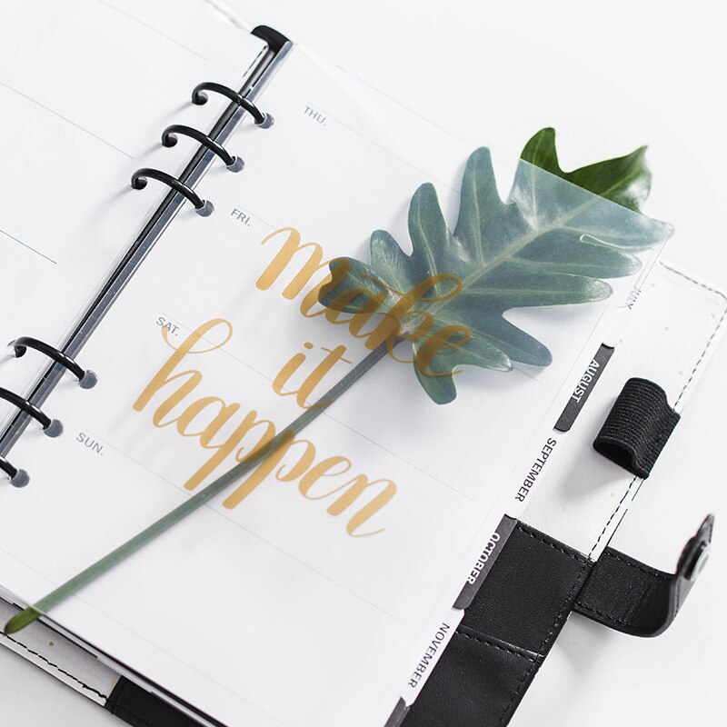 Fromthenon Spiral Notebook Dividers For Filofax No... – Grandado