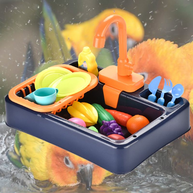 Multifunctionele Papegaai Bad Met 180 ° Rotatie Ta... – Vicedeal