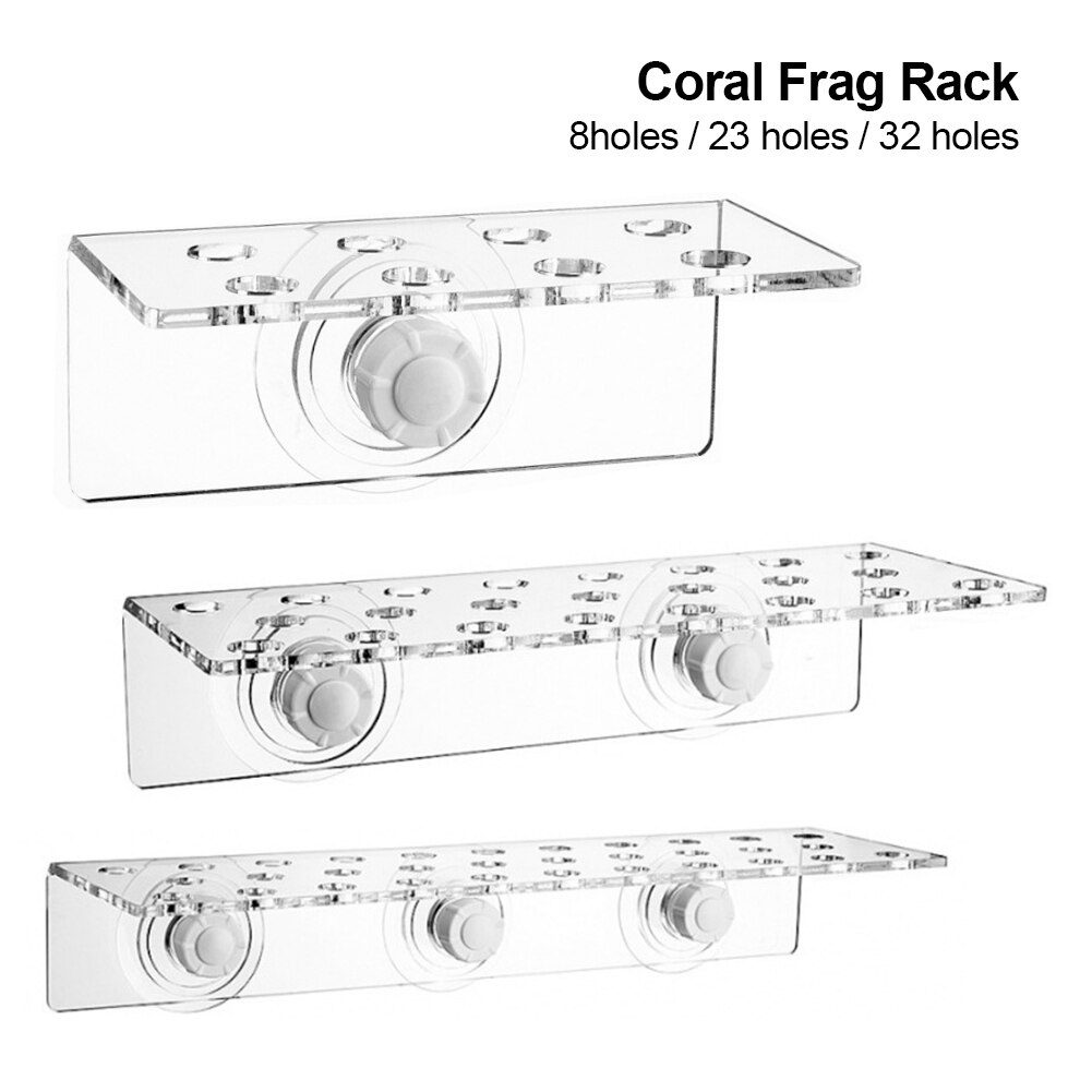 Coral Frag Rack Acryl Aquarium Reef Met Pluggen Ho... – Vicedeal