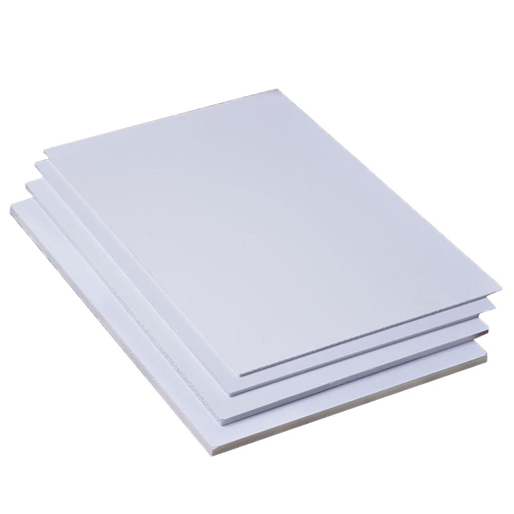 5PCS DIY PVC Sheet Foam Board White Sheet DIY Mode... – Vicedeal