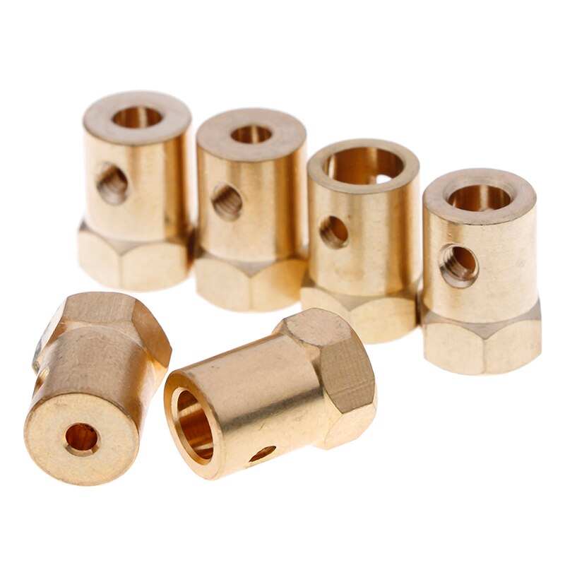 1pc 3/4/5mm Brass Flexible Motor Shaft Coupling Co... – Grandado