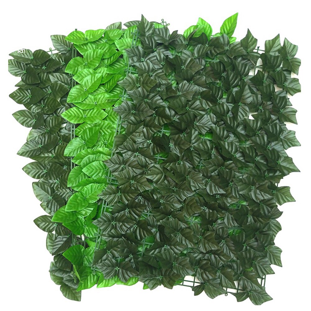 50x100cm Artificial Leaf Roll Privacy Screen Hedge... – Grandado
