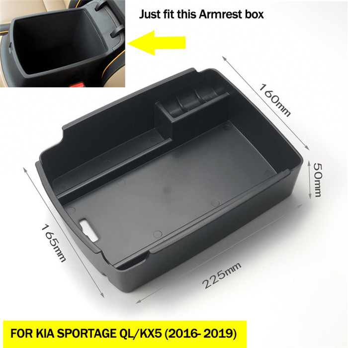 Central Storage Box For Kia Sportage AT DRIVE Cent... – Grandado