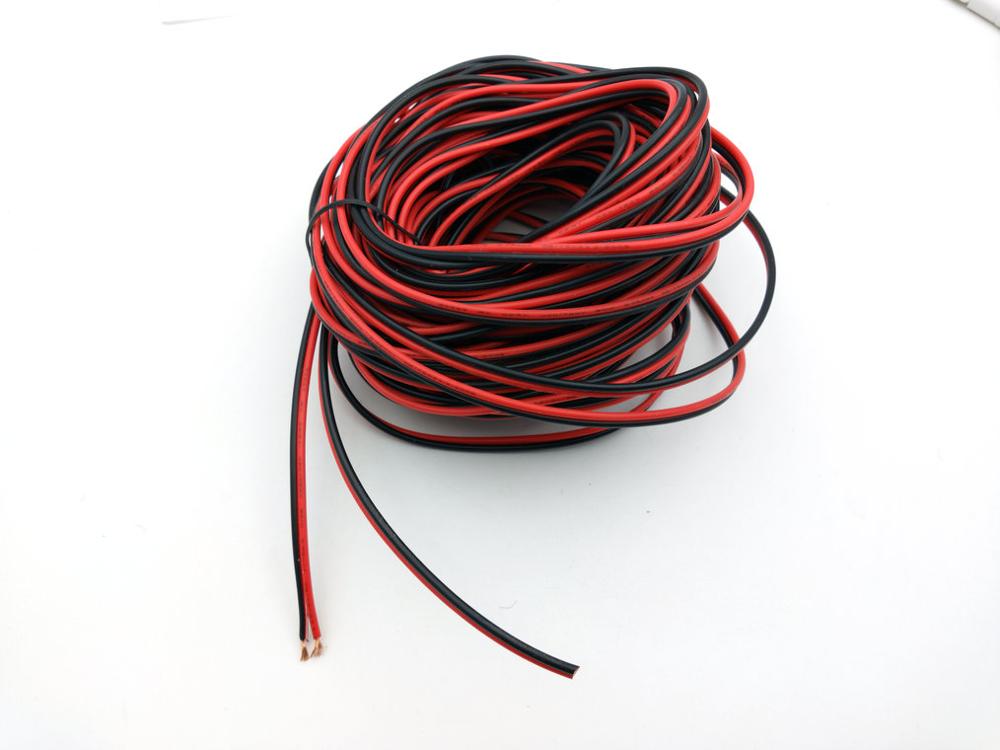 1 Reel 10M 18AWG (Black + Red) Zip Wire COPPER – Grandado
