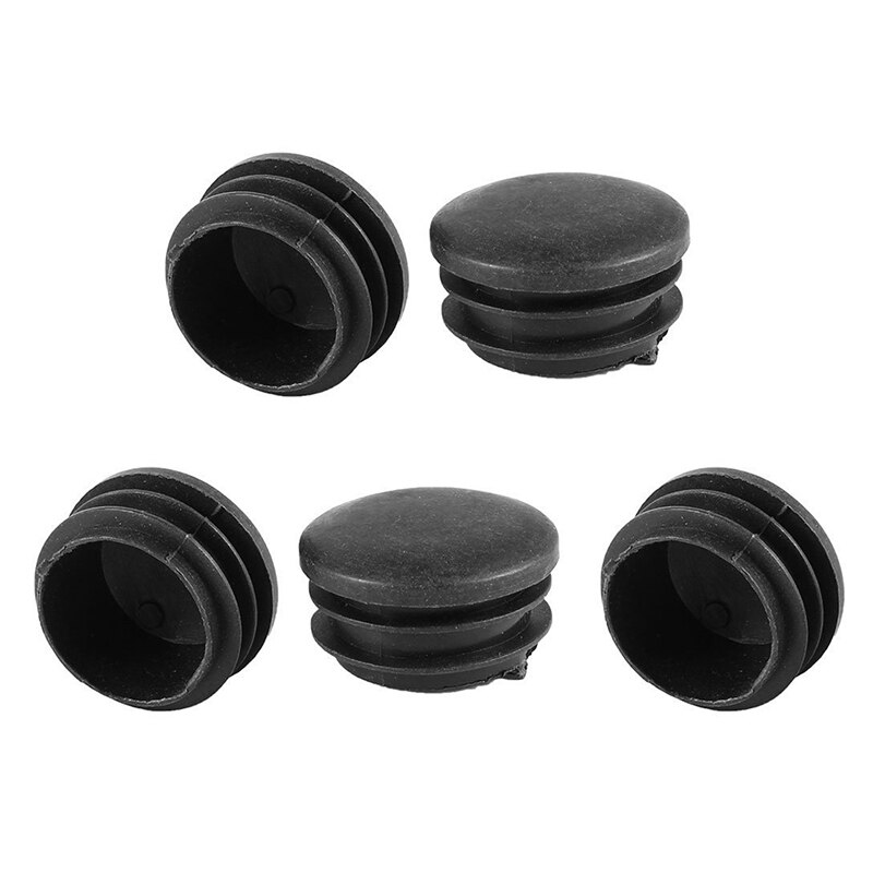 Black Plastic 35mm Dia Blanking End Caps Round Tub... – Grandado