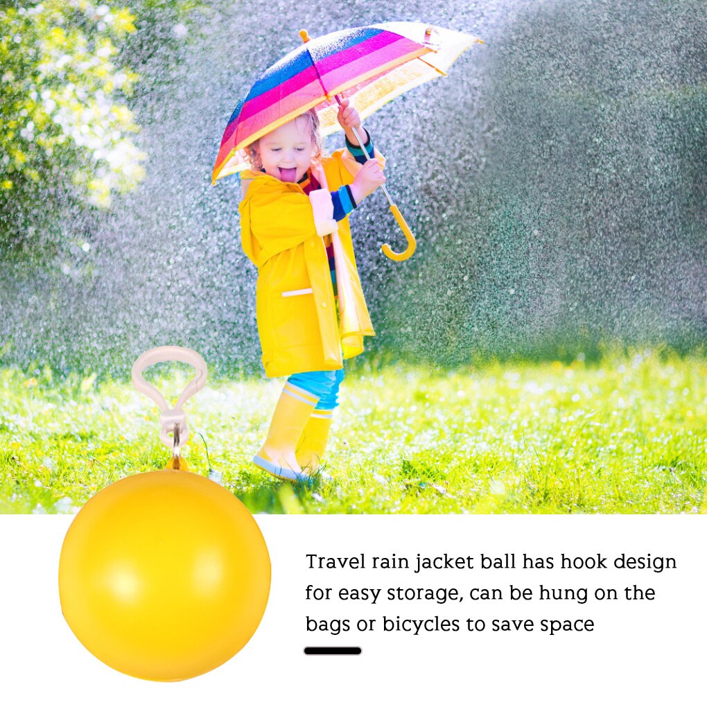 Portable Kids Raincoat One-off Waterproof Coat Out... – Vicedeal