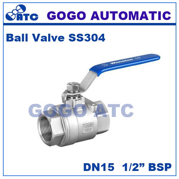 GOGO Type two stainless steel ball valve DN15 Fema... – Vicedeal