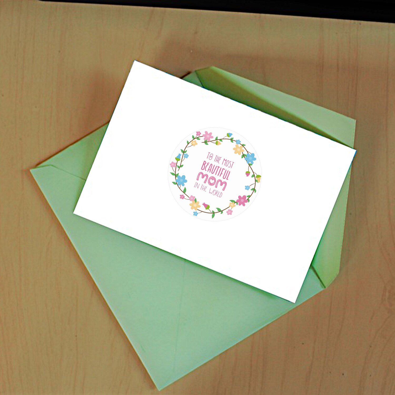 500pcs Happy Mothers Day Label Sticker Kraft 1 inc... – Grandado