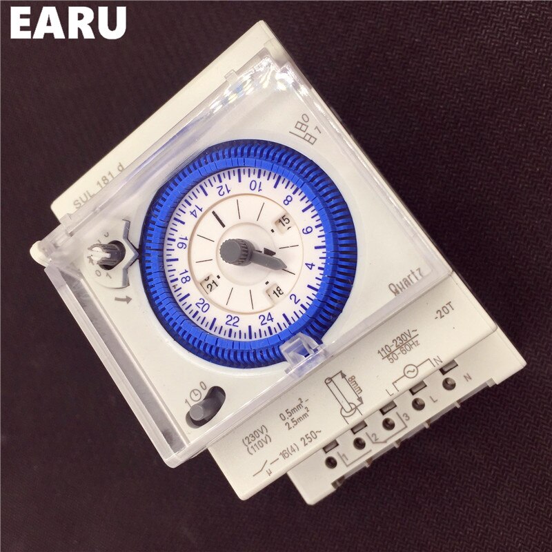 Interrupteur de minuterie mécanique analogique 110... – Grandado