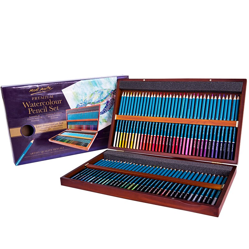 Color pencil hand painting students with water-sol... – Grandado