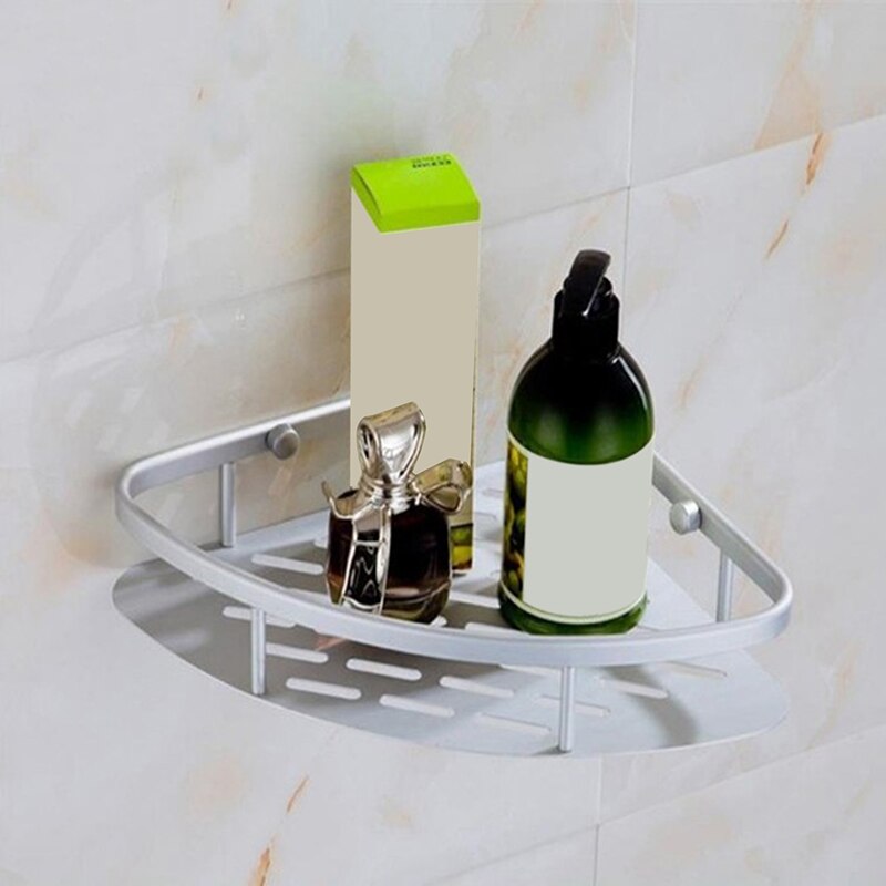 Bathroom Storage Triangle Shelving Space Aluminum ... – Vicedeal