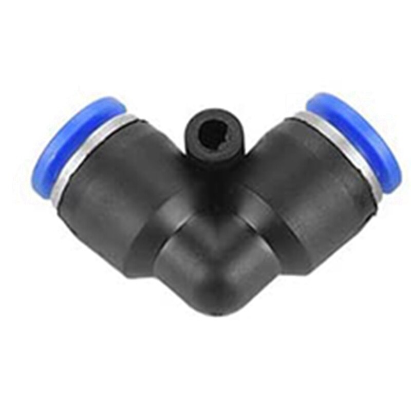 100Pcs PV Pneumatic Fittings 2-Way L Type Connector Quick Release ...