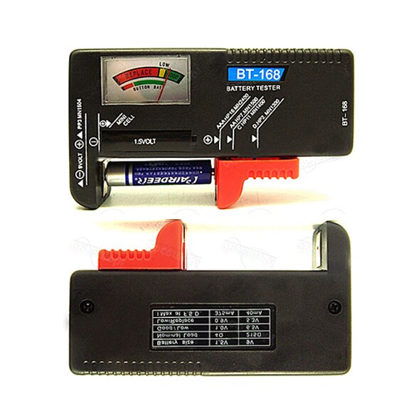 Universal BT168 Digital Battery Tester Volt Checker For AA AAA 9V ...