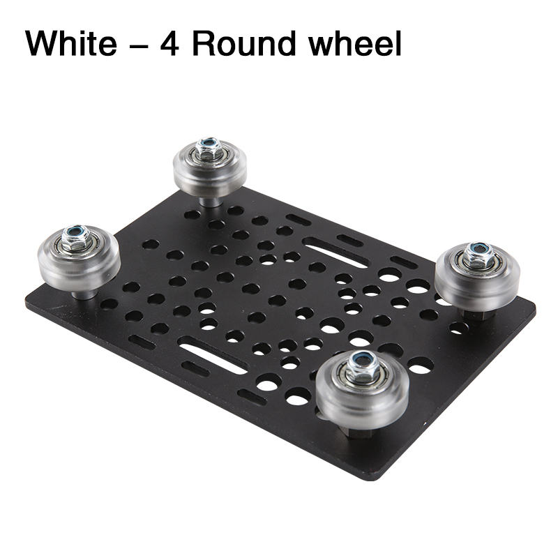 Opensource 2080 V-Slot Gantry Plate Set Wheels Gas... – Grandado