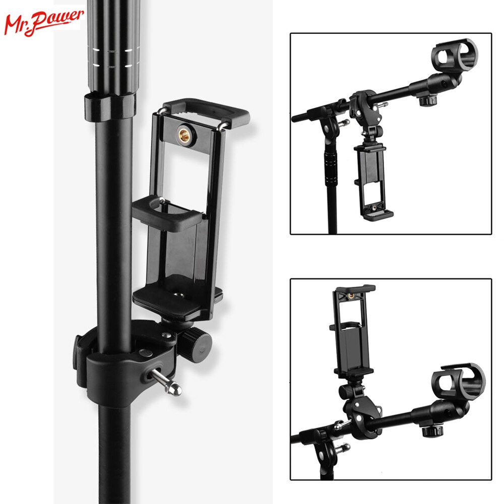 Universal Secure Music Microphone Mic Stand Holder... – Grandado