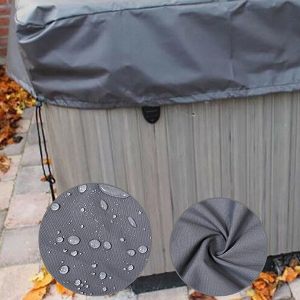 Tub Spa Cap Guard Dust Cover Waterproof Drawstring... – Grandado