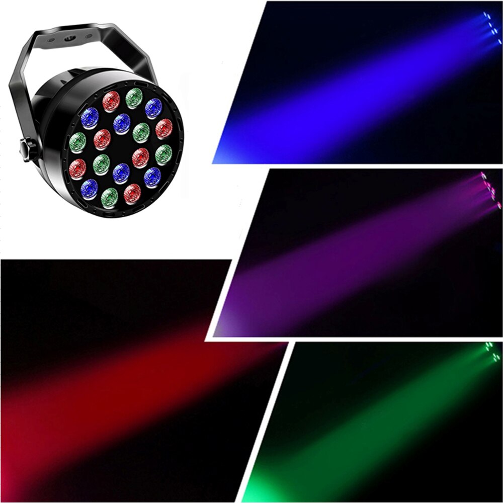18LED RGB Par Light Colorful LED Decoration DMX512... – Grandado