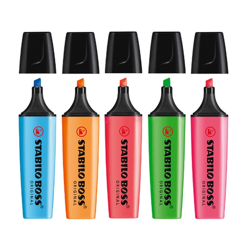 STABILO BOSS Highlighter Pen Cute Kawaii Fluoresce... – Vicedeal