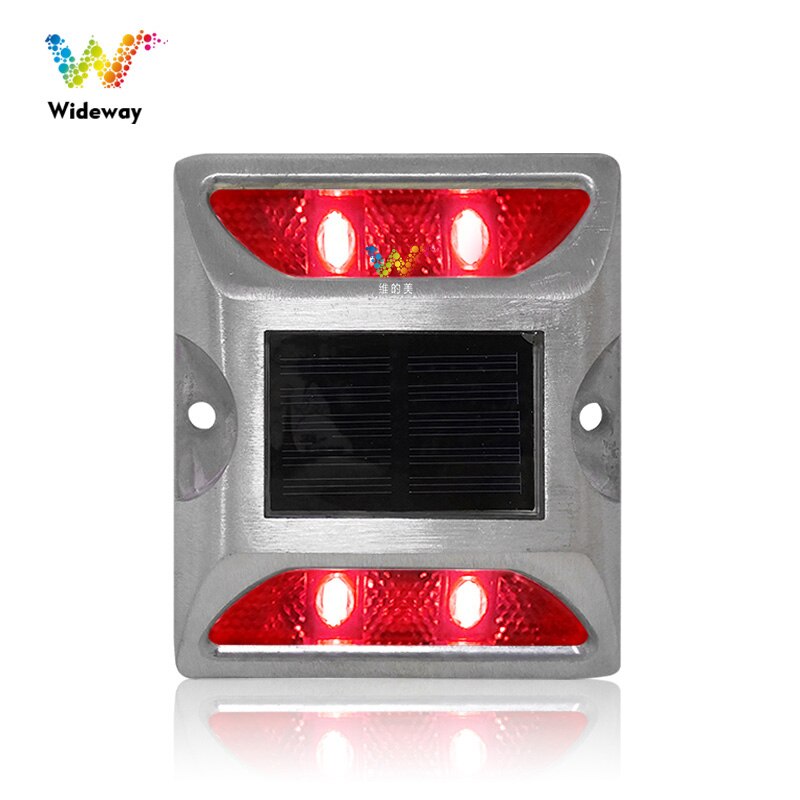 IP68 Waterproof Led Red Solar Night Steady Lights ... – Vicedeal