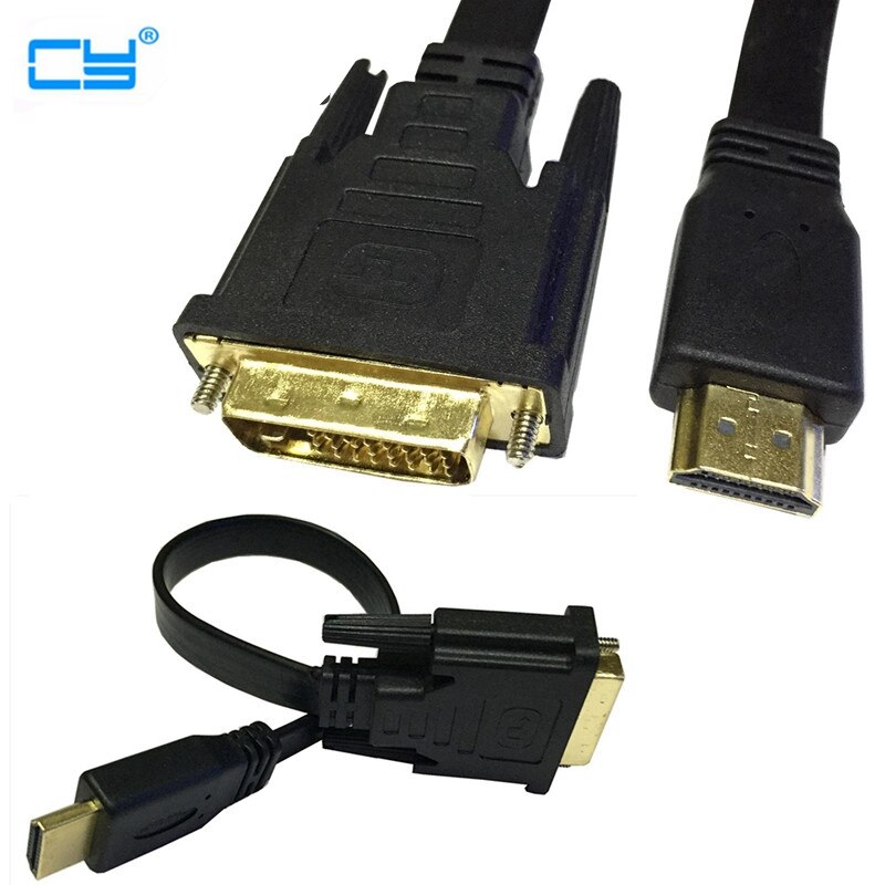 30CM UP down 90 degree angle HDMI Male to DVI Male... – Grandado