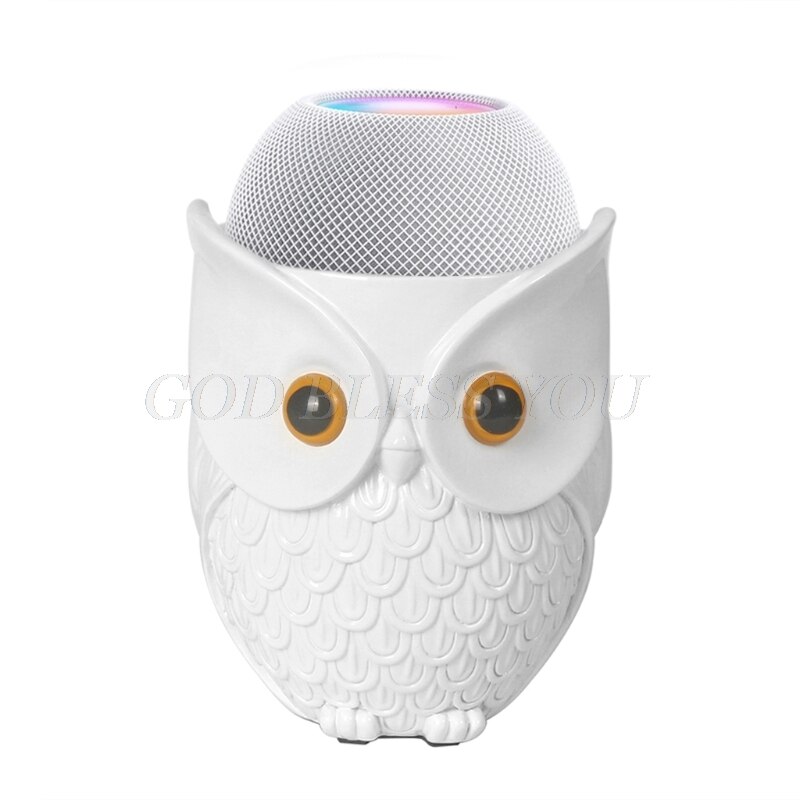 Cartoon Cute Owl Holder Table Stand Statue Smart S... – Grandado