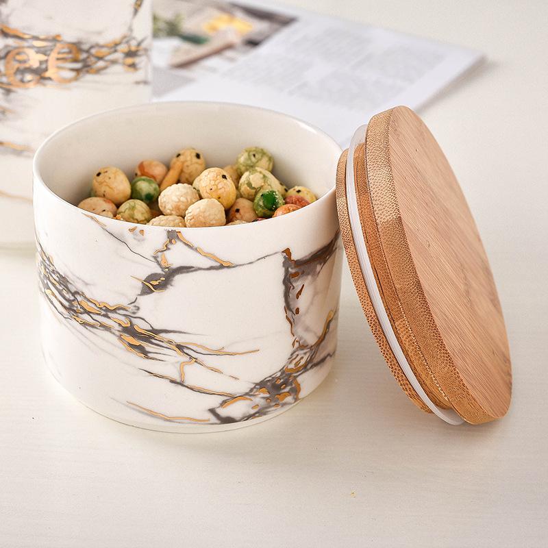 Marble in Grana Ceramic Ceramic Vessel Ceramic Sto... – Grandado