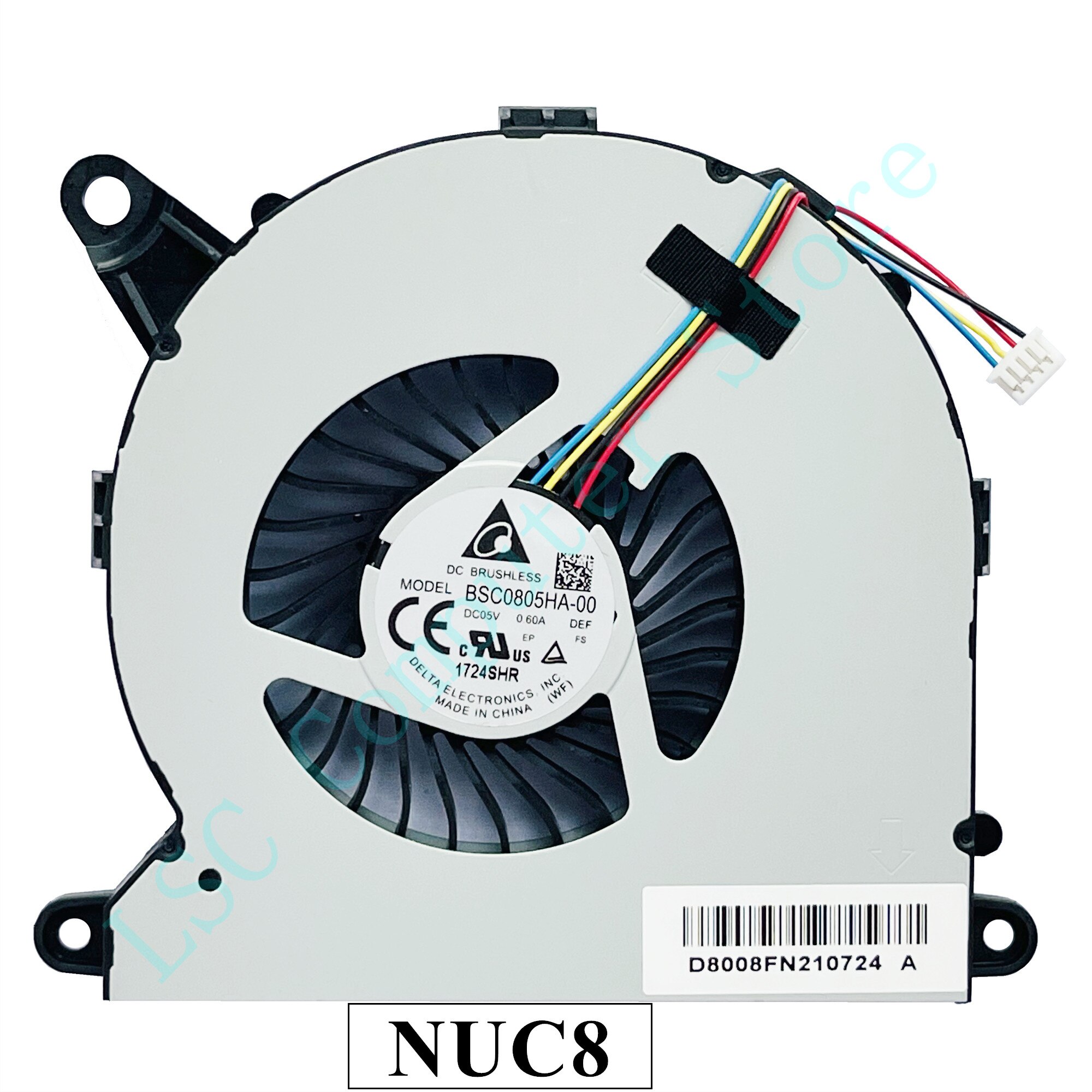 Lsc Originele Cpu Cooling Fan Voor Intel NUC8I7BEH... – Vicedeal