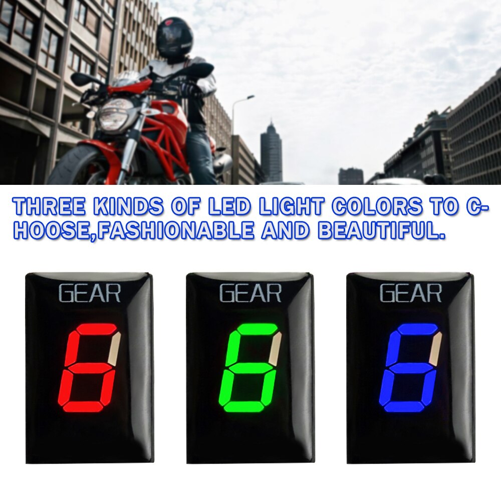 Motorcycle Speed Display Meter Gear Indicator For ... – Vicedeal