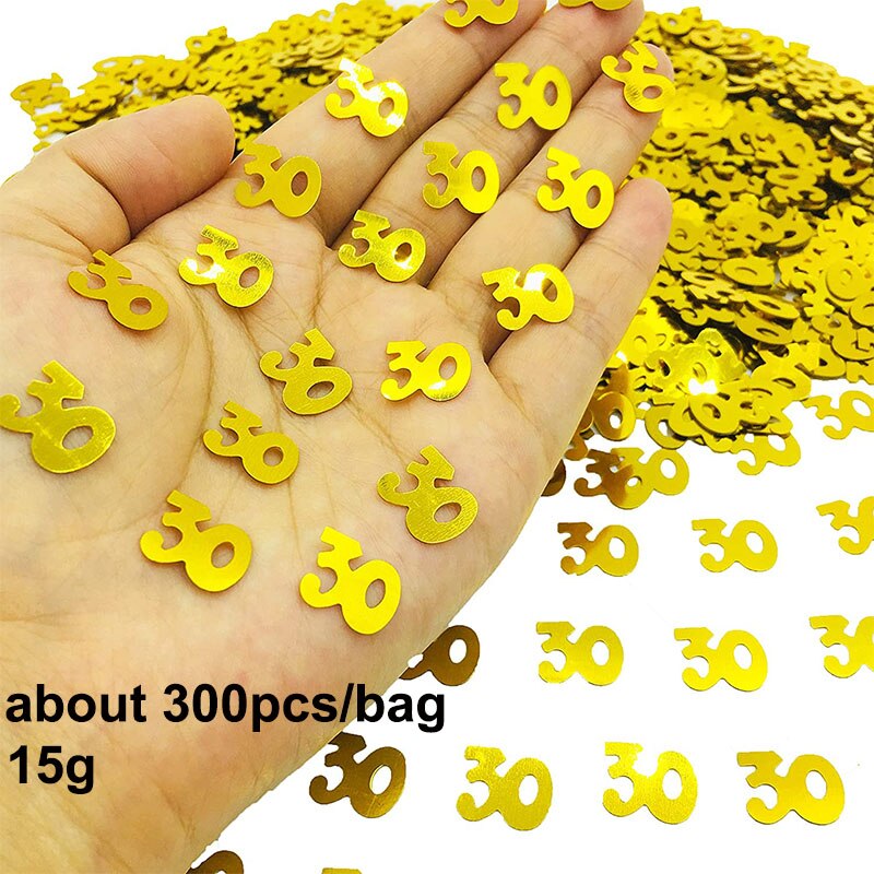 Casino 30th Birthday Party Decor Number 30 Balloon... – Grandado