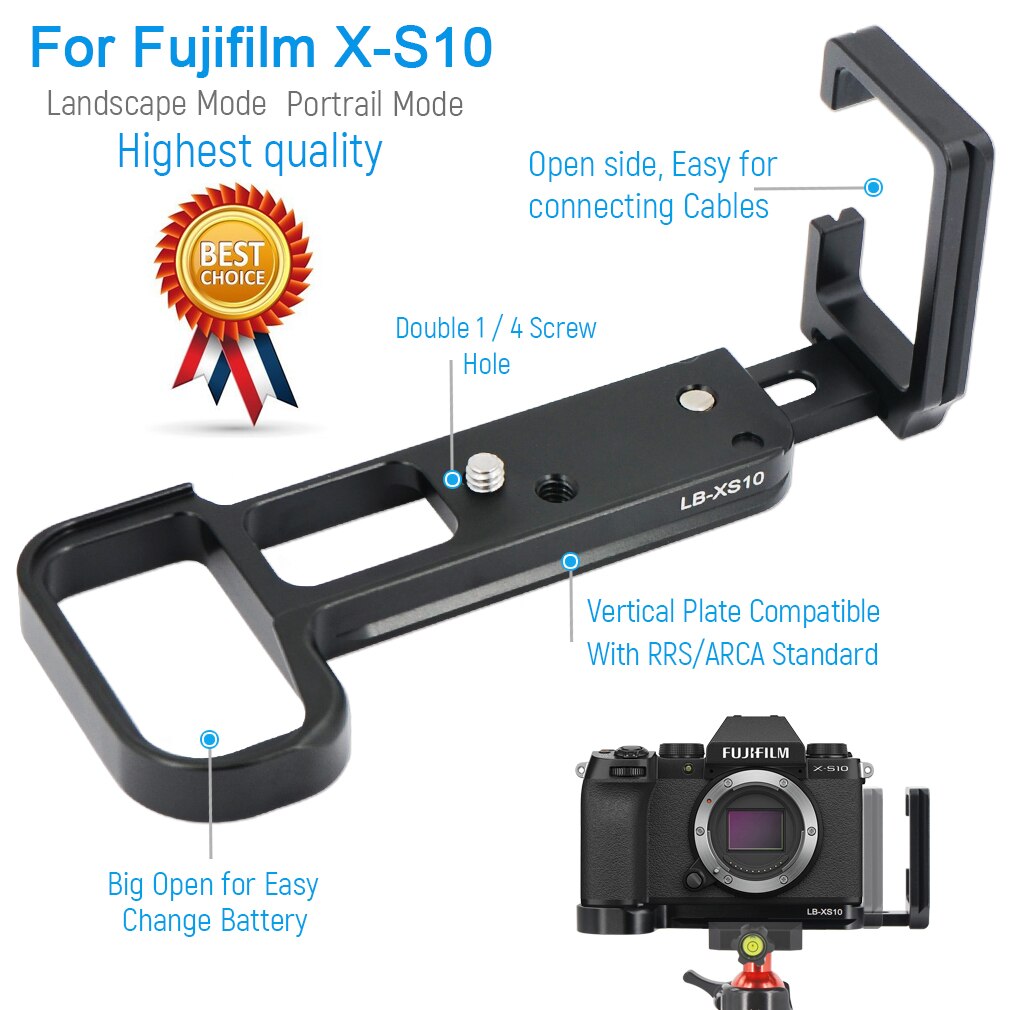 Quick Release L Plate Bracket Holder Hand Grip for... – Vicedeal